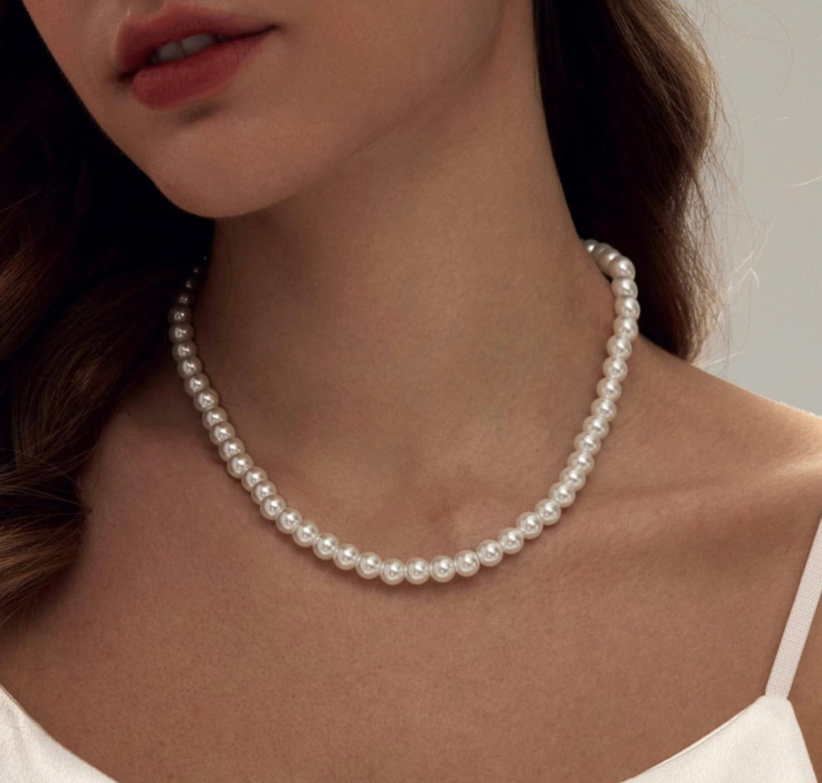 18 inch pearl necklace store