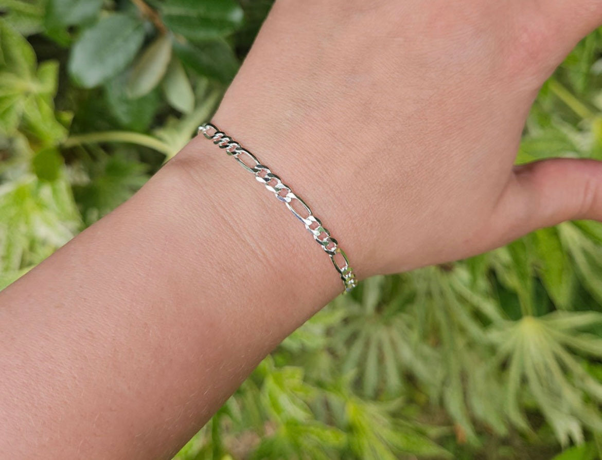 Solid Sterling Silver 7 Inch Bracelet – Donatello Gian