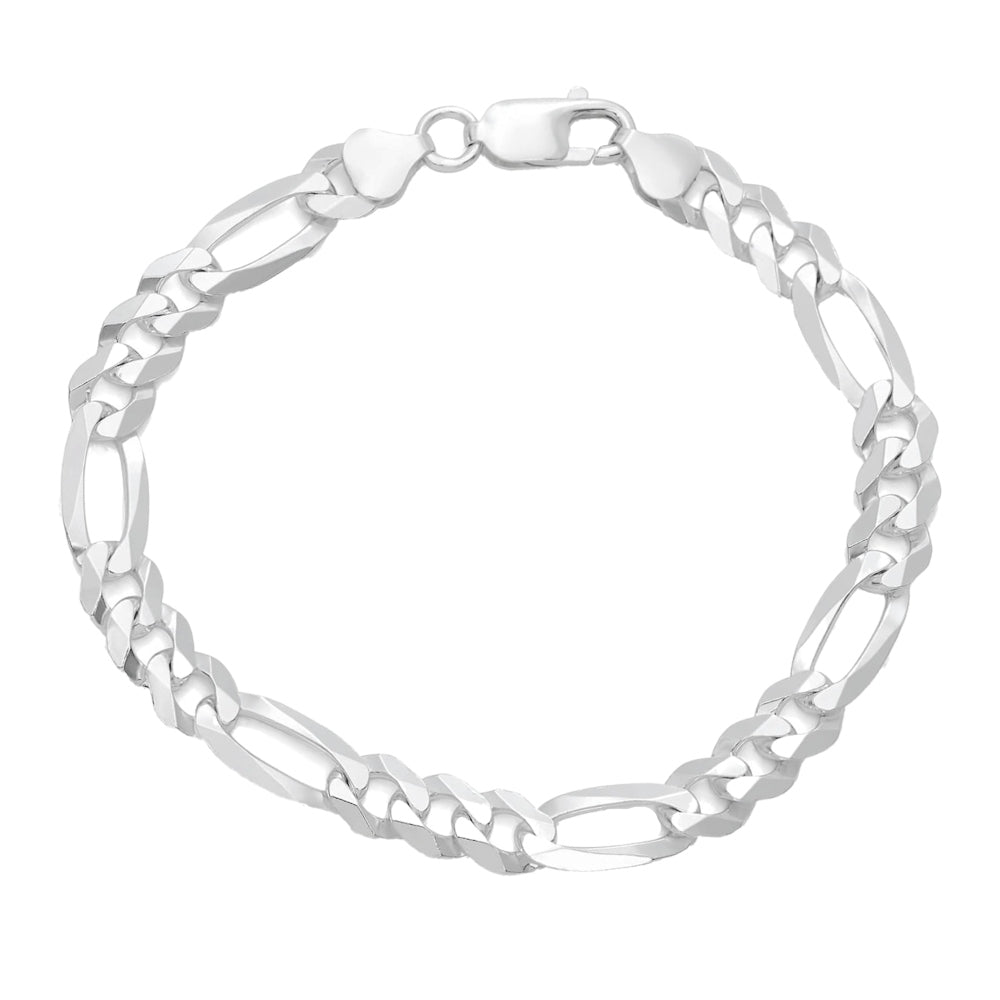Sterling Silver Bulky Bracelet 8 Inch – Donatello Gian