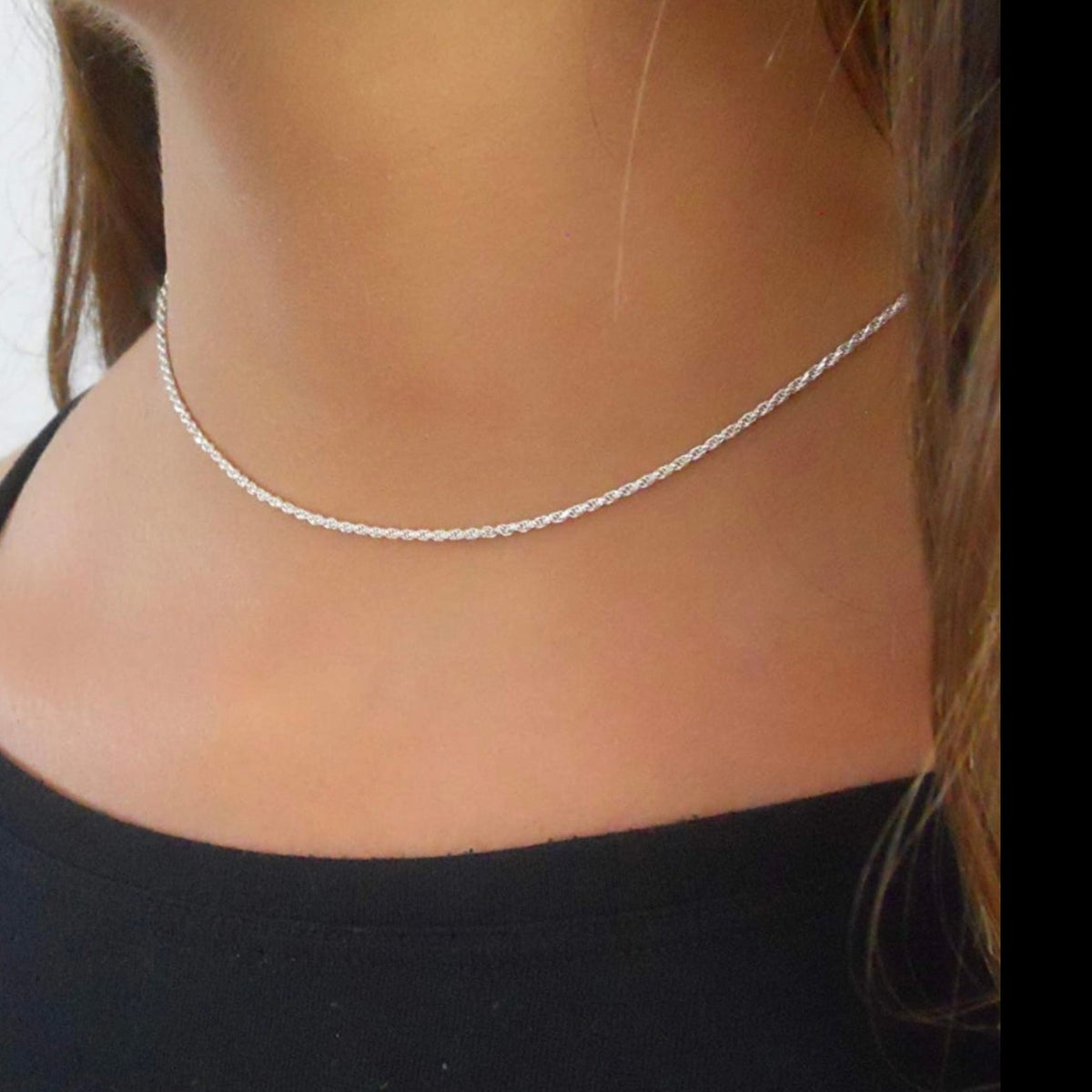 Solid Sterling Silver Stacking Necklace 3 Lengths – Donatello Gian